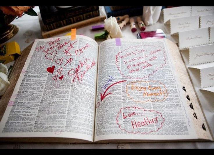 31 Ideas creativas para libros de firmas en boda